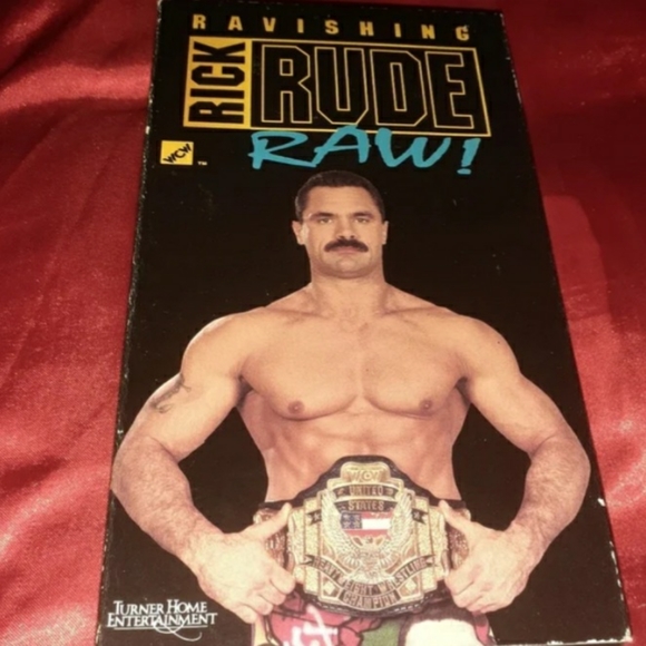 WWE | Media | 993 Wcw Ravishing Rick Rude Raw Vhs Movie Vintage 9s Wwf ...